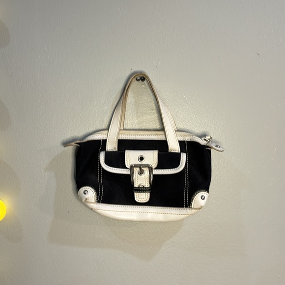 Nine West | Bags | Y2k Mini Buckle Purse Hand Bag | Poshmark